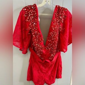 Rachel Allan | Pants & Jumpsuits | Formal Romper Romper Party | Poshmark
